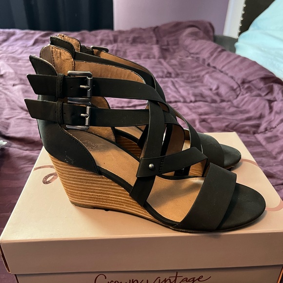 Crown Vintage Shoes Crown Vintage Wedges Poshmark